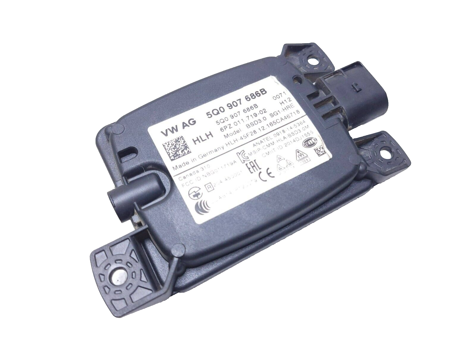 16-19 Volkswagen Passat Rear Blind Spot Radar Sensor Monitor Passenger ...